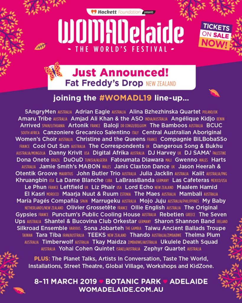 WOMAdelaide drops a killer final announcement for their 2019 Festival ...